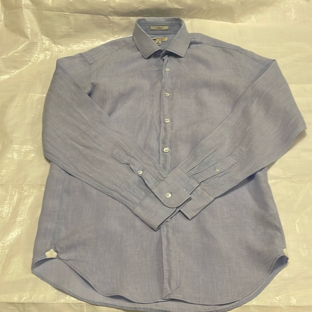 Jcrew Thomas Mason Linen Dress Shirt - Gem
